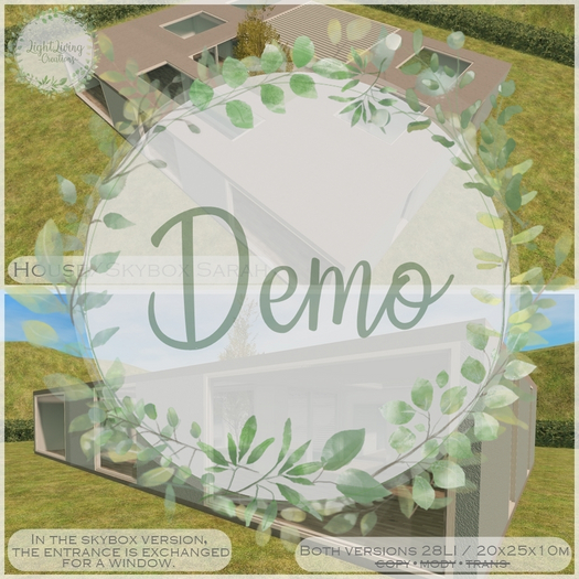 Second Life Marketplace ~llc~ House Skybox Sarah Demo